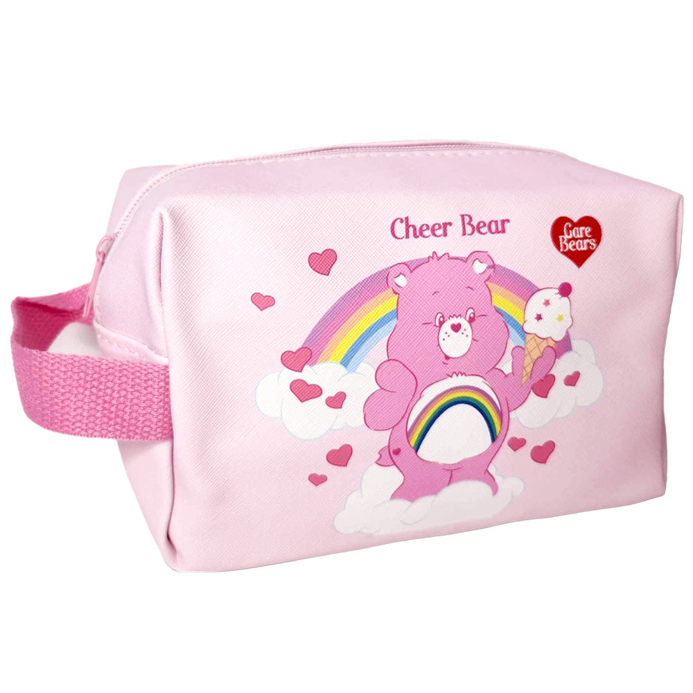 Care Bears Cheer Bear Hearts Toiletries Pouch Cosmetics Bag