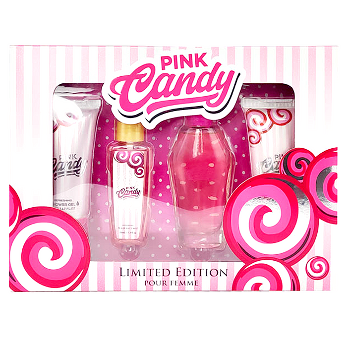 Pink Candy Fragrance Bath & Body Set