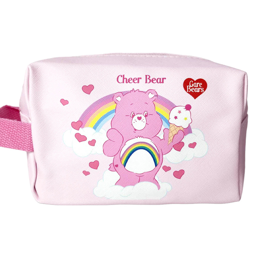 Care Bears Cheer Bear Hearts Toiletries Pouch Cosmetics Bag