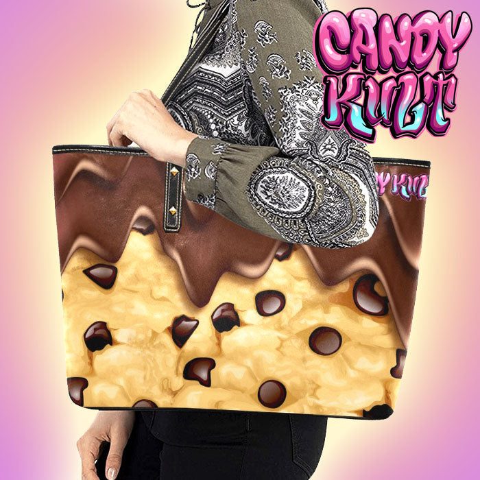 Chocolate Chip Cooke Candy Kult Large Tote Bag | Candy Kult